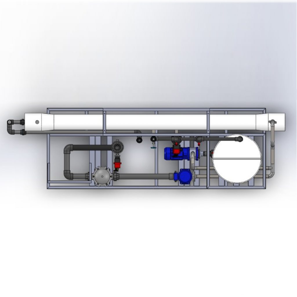 Planta de ósmosis inversa de 10 m3/h - Osmofilter industrial
