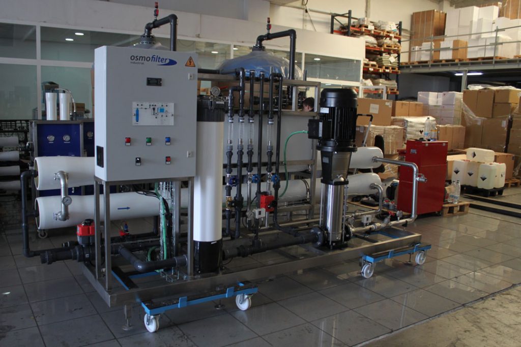 Planta de ósmosis inversa de 5500 L/h - Osmofilter industrial